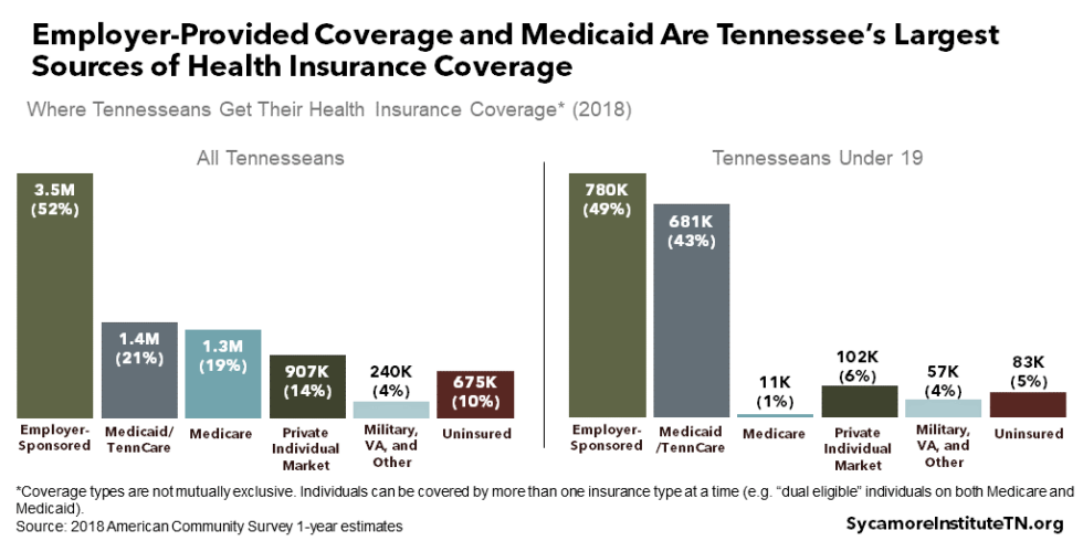 TennCare Enrollment by County in 2019 - The Sycamore Institute
