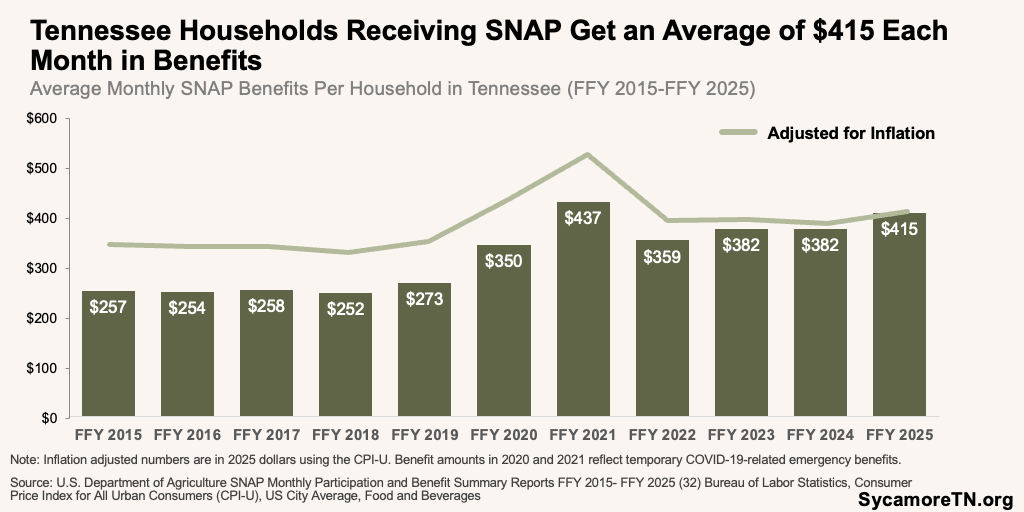The Supplemental Nutrition Assistance Program (SNAP) in Tennessee - The ...